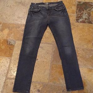 Red Rivet | Jeans | Red Rivet Vintage Medium Rise Jean Greyblk Stitch ...